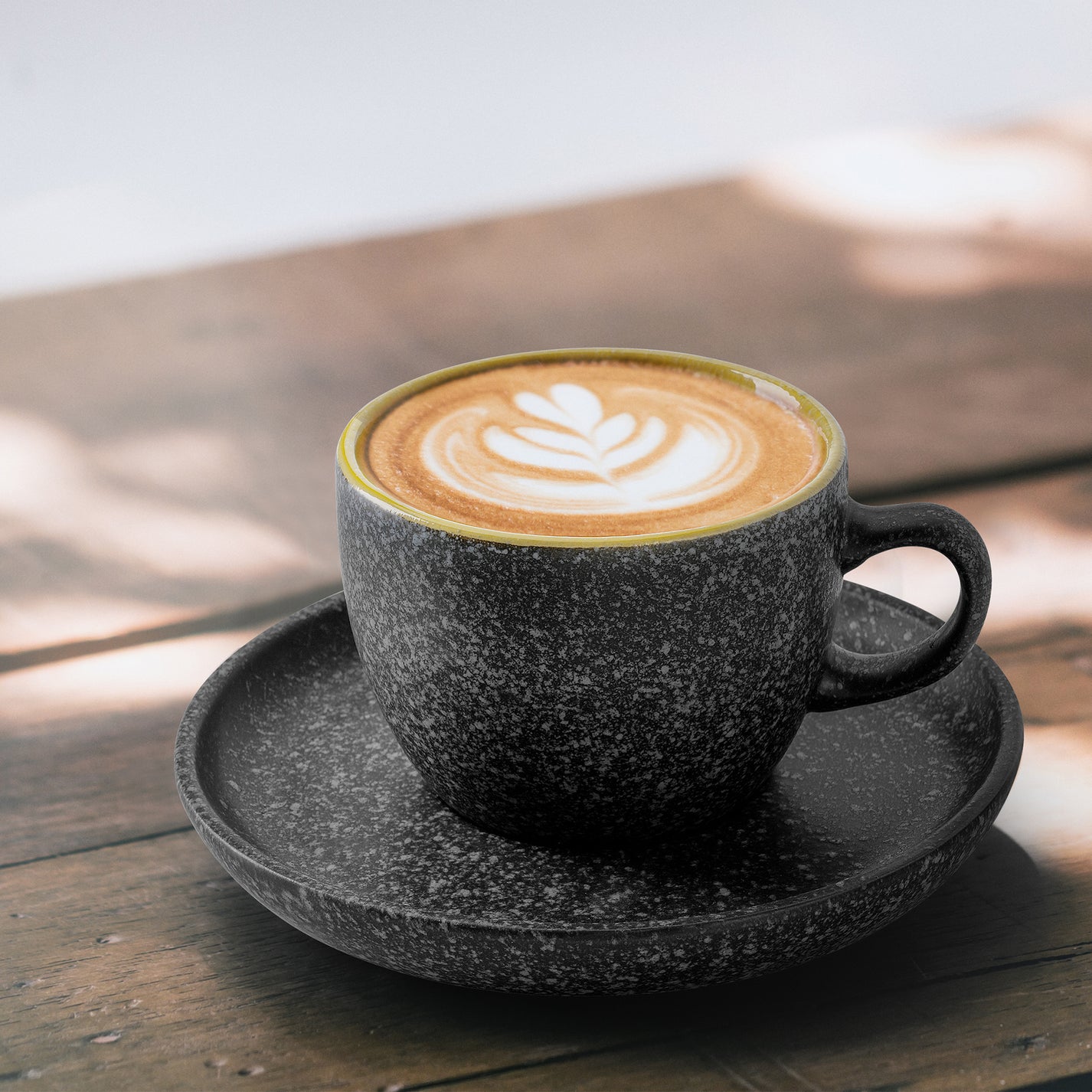 Cappuccinotassen Set Las Palmitas aus Keramik 6er Set klein | MIAMIO