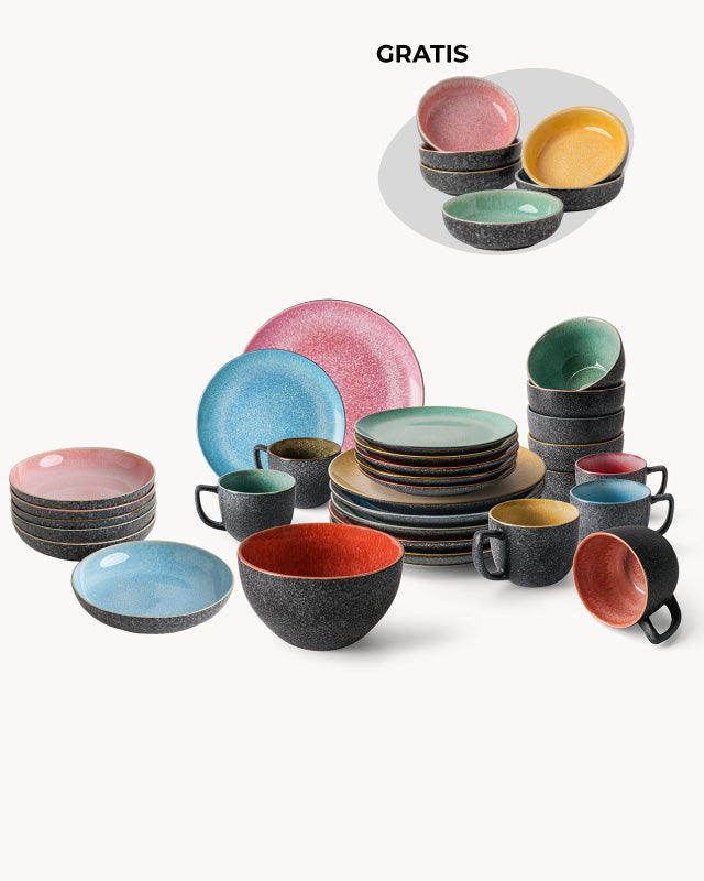 Las Palmitas Dinner-Set | Gratis Versand DE & AT | MIAMIO